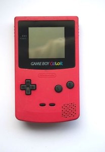Nintendo Game Boy Color GBC System Berry Red Handheld Konsole Klasse A ...