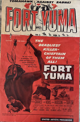 1955 Fort Yuma Movie Poster/Advertisement Catalogue - 11 pages | eBay