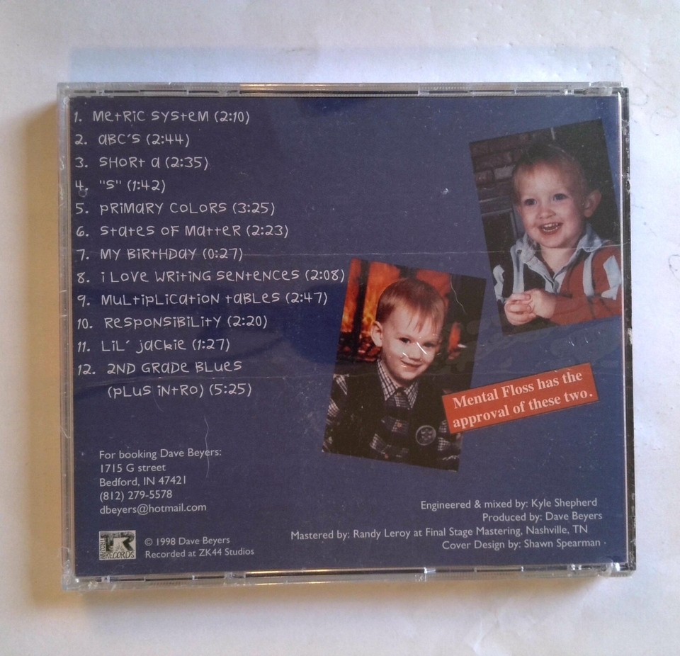 David Beyers, Mental Floss [New Sealed CD] | eBay