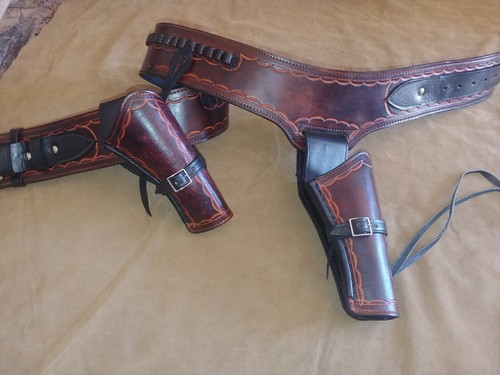 cowboy western holster belt &Cross draw sass | eBay