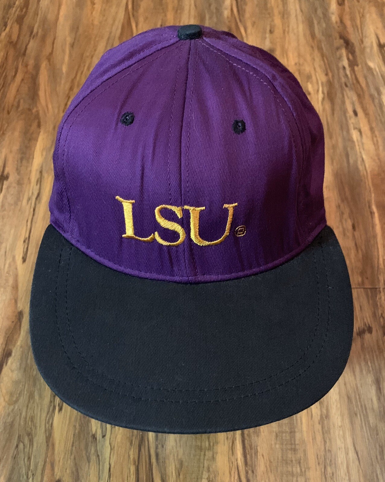 LSU Tigers Louisiana State U Football Hat Baseball Cap L-XL Stretch ...
