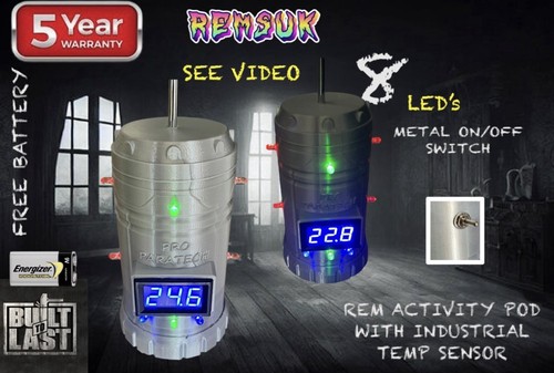 Rem Activity With TEMP SENSOR Pod Ghost Hunting Paranormal Equipment ...