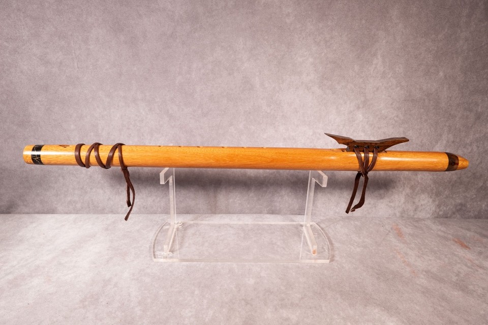 Beautiful Osage Orange Native American Flute-Tru-Stone, Blackheart ...