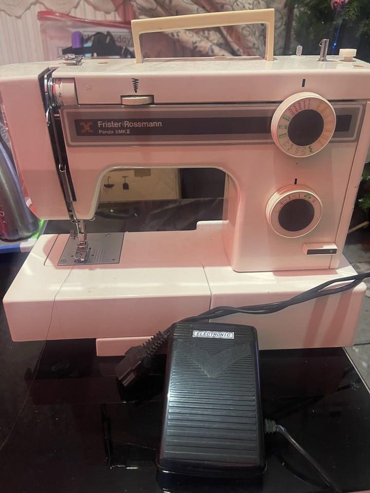 Frister Rossmann Panda 6 mkII Sewing Machine with Foot Pedal | eBay UK