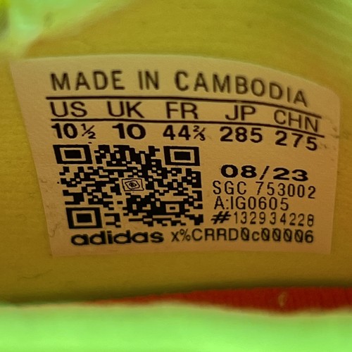 Adidas X Crazyfast LEAGUE Solar Energy FG Soccer Cleats IG0605 Mens 10. ...