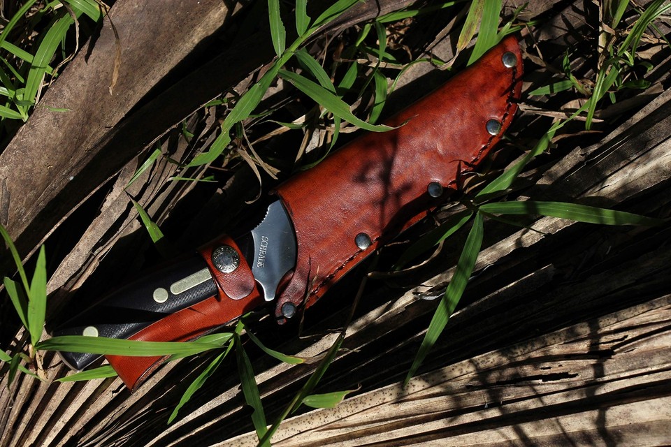 Old Timer 15OTCP Deerslayer 10.5in High Carbon S.S. Full Tang Fixed ...