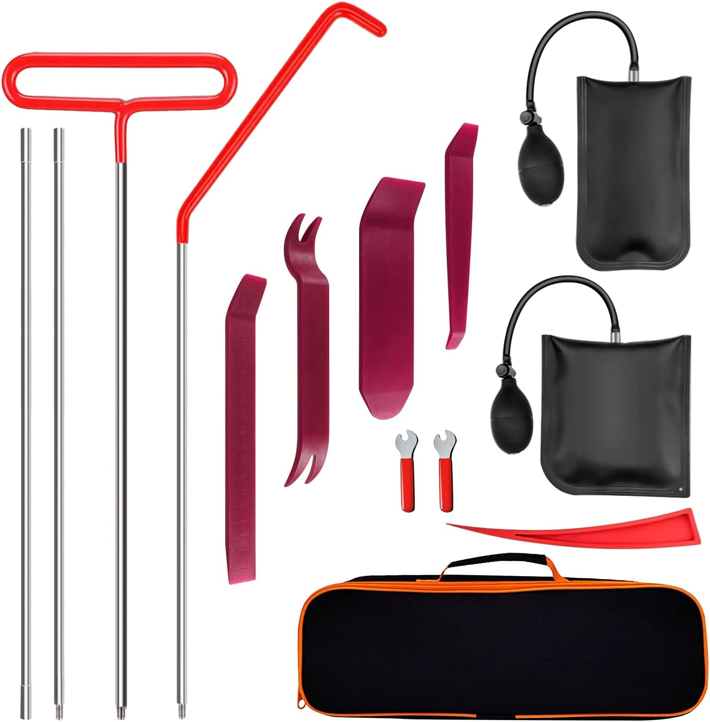 1 Kit Para Abrir Puerta De Auto Carro Completo Profesional Long Reach ...