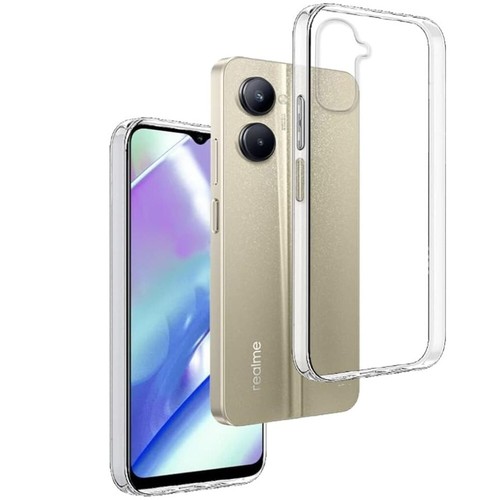 For REALME C33 SHOCKPROOF TPU CLEAR CASE SOFT SILICONE GEL BACK SLIM ...