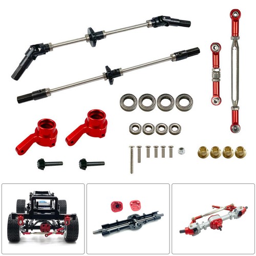 Front Rear Axle Parts For MN D90 D91 D96 MN99 MN99S MN90 MN96 FJ45 1/12 ...