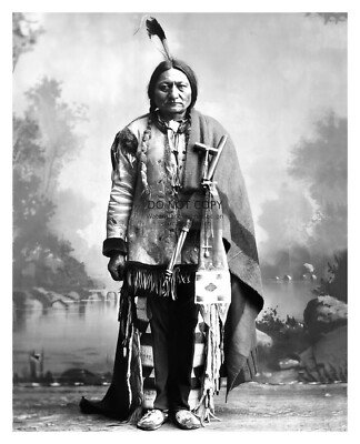CHIEF SITTING BULL SIOUX NATIVE AMERICAN LEADER 8X10 PHOTO | eBay