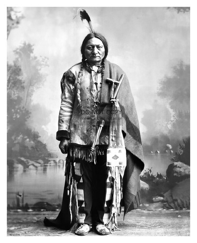 CHIEF SITTING BULL SIOUX NATIVE AMERICAN LEADER 8X10 PHOTO | eBay
