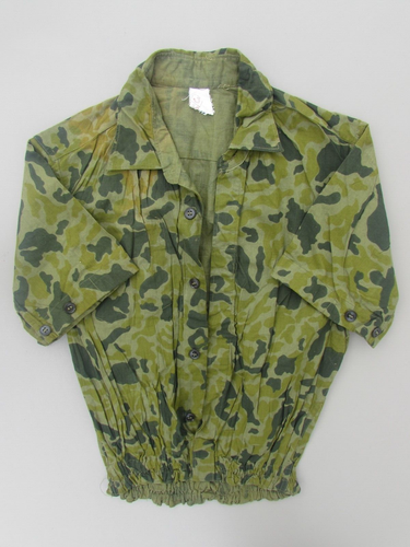 ORIGINAL NORTH VIETNAMESE DAC CONG SAPPER CAMOUFLAGE SHIRT NVA CAMO ...