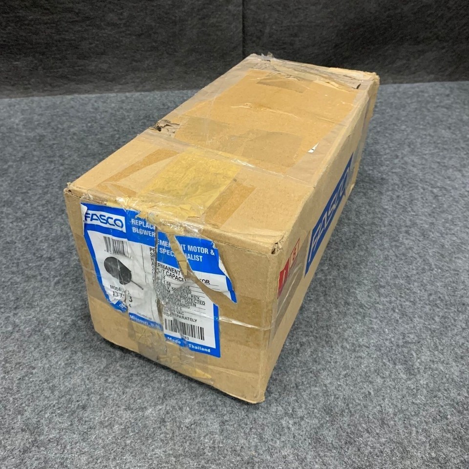 Fasco D783 Blower Motor, 1/4 hp 208-230 5.6 PSC Open Reversible Direct ...