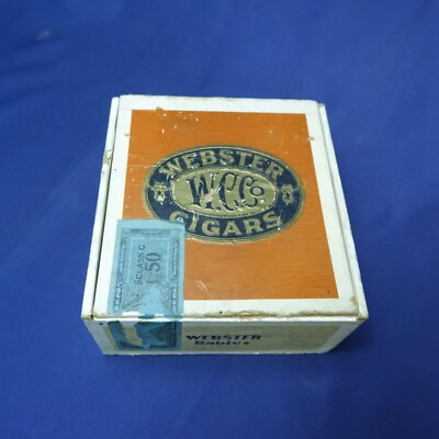 Vintage Webster Babies Cigar Box - Flor Fina with Stamp and Havana ...