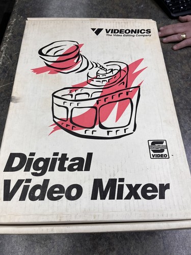 Vintage Videonics MX1 NTSC Digital Video Mixer VideoMixer No Power Cabl ...