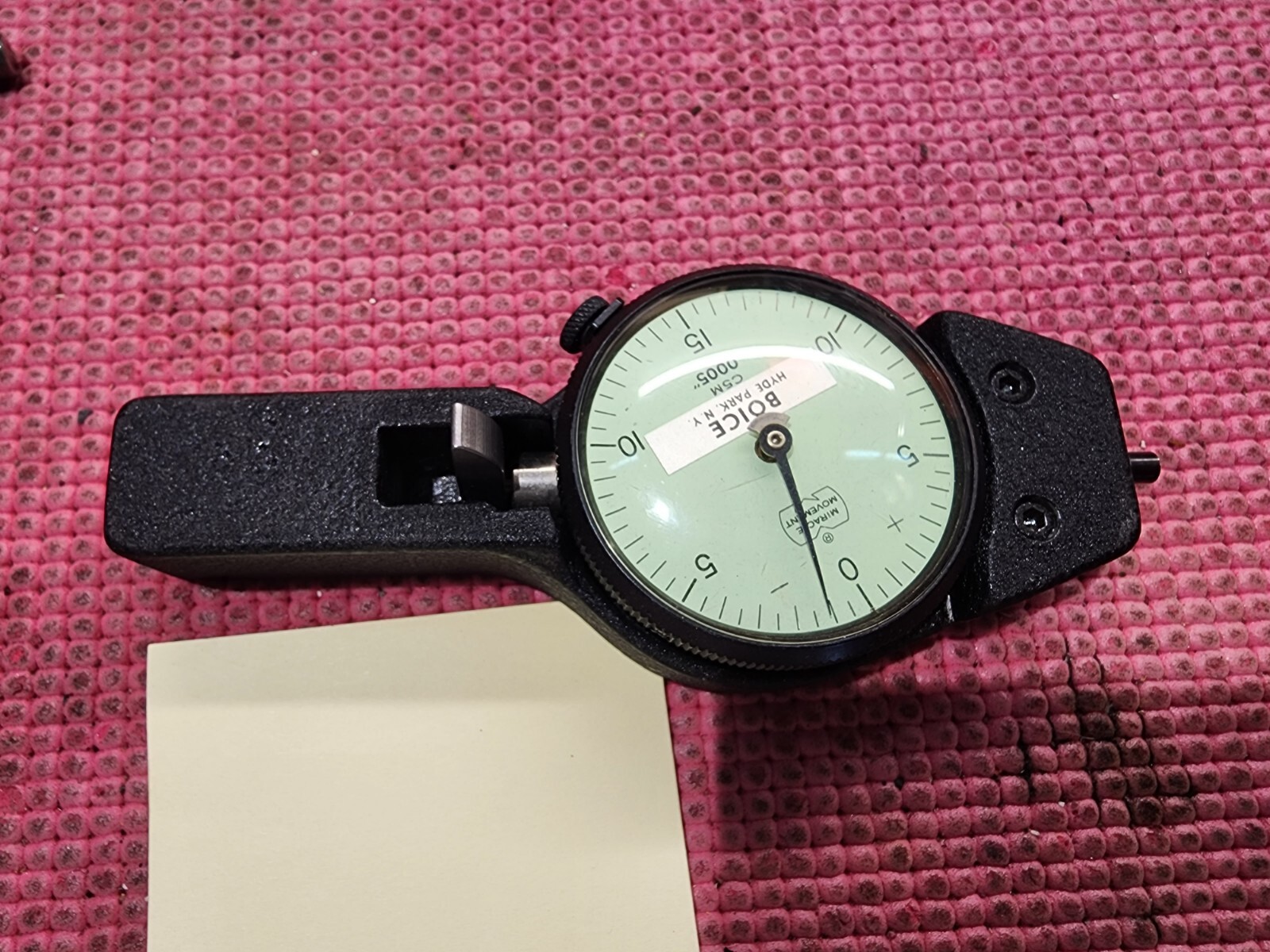 BOICE GAGE Dial Bore gage 6 in To 12.0 in .0005 Grad With Setting Gage ...