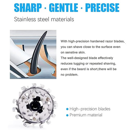 HQ9 Replacement Heads Blades for Philips Norelco Electric Shaver Razor ...