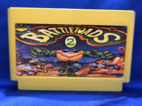 Battletoads 2 - Famiclone Famicom Pegasus Dendy 60 pin Nes 8 bit Game ...