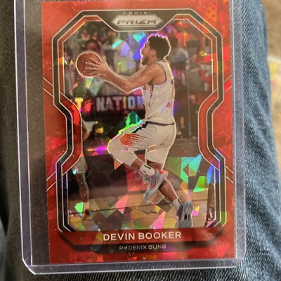 Devon Booker Panini Red Crystal Prizm No 214 | eBay