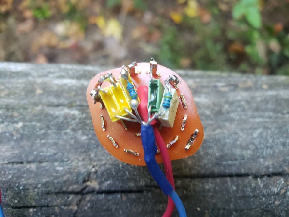 Varitone for Bass 6 way Alpha rotary switch with Choke and knob ...