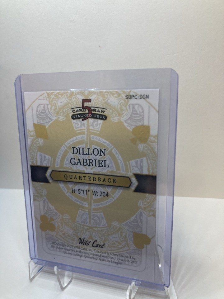 2024 Wild Card Dillion Gabriel SDPC-DGN Purple #/4 | eBay