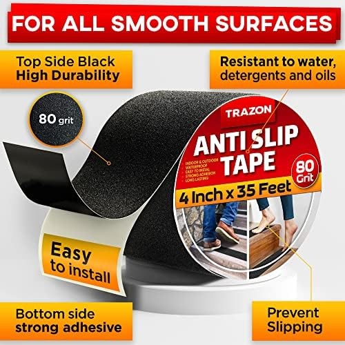 Heavy duty anti slip grip tape for stairs ramp | eBay