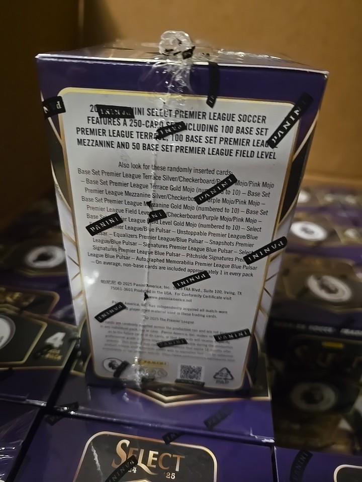 2024-25 Panini Select Premier League Soccer Blaster Box Factory Sealed ...