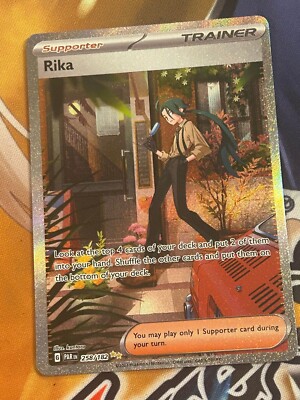 Rika Special Art Rare Paradox Rift 258/182 Card in hand ready to ship ...