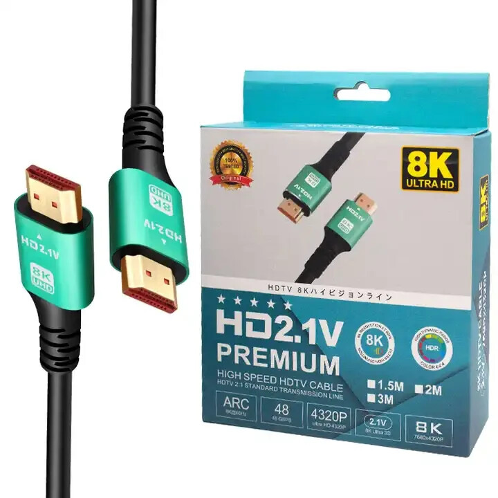 8K HDMI 2.1 Cable Gold Plated 8K 48Gbps 4320P UHD 120Hz/60Hz Male To Male 6-10ft | eBay