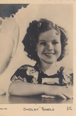 Shirley Temple Real Photo Antique French Vintage Postcard 1930s | eBay