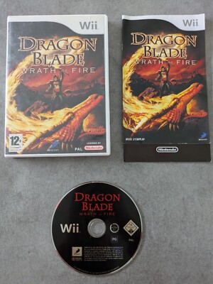 (Wii-01) Nintendo Wii - Dragon Blade - Wrath of Fire | eBay