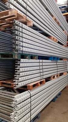 Apex Heavy Duty Warehouse Pallet Racking Uprights 5/6m Frames 1100mm ...
