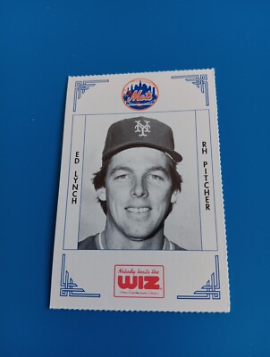 Ed Lynch 1991 METS THE WIZ # 237 NEW YORK METS Card SGA Rare FREE ...