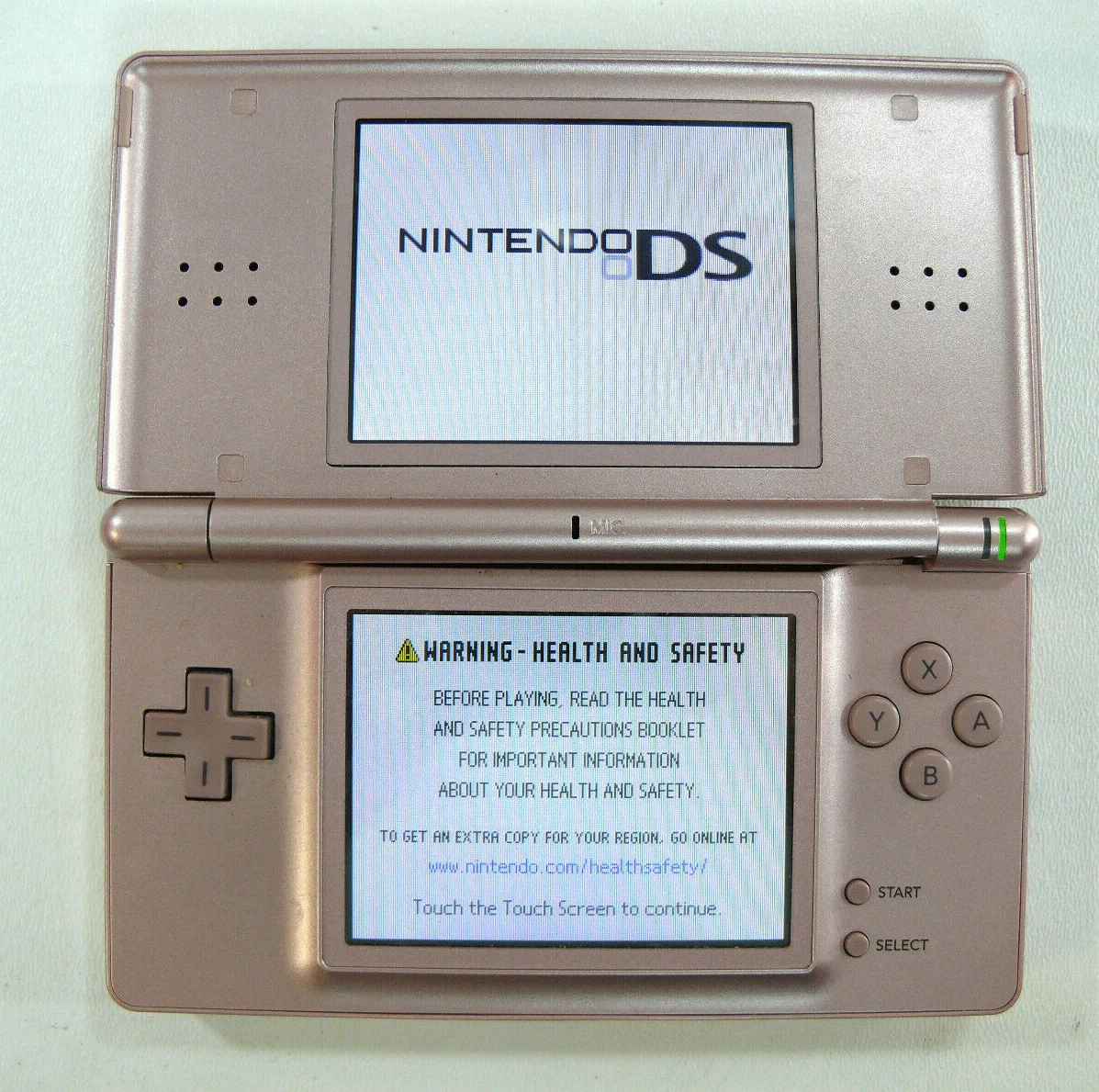 Nintendo Ds Lite Metallic Rose