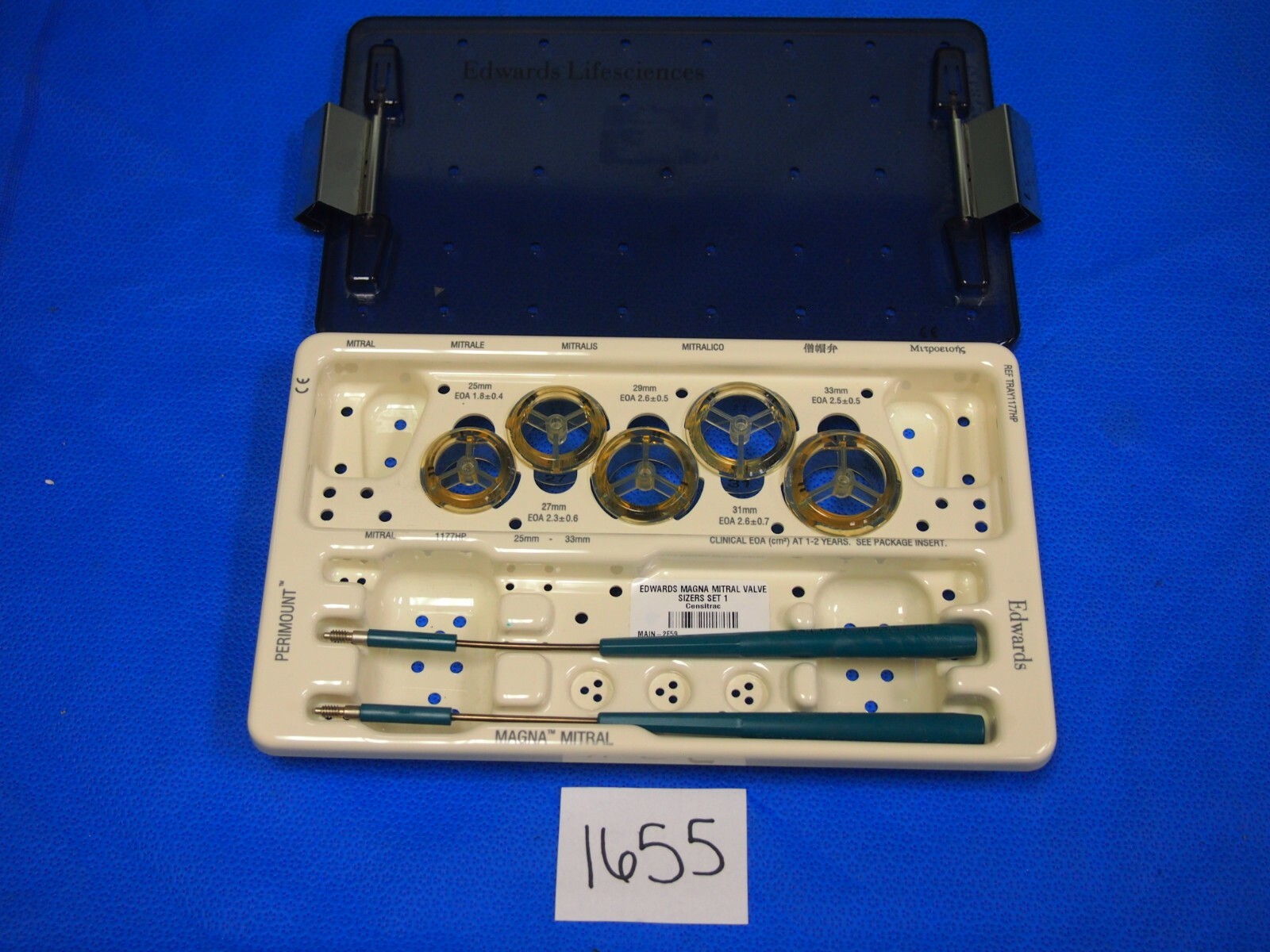 Edwards Lifescience Perimount Magna Mitral Valve Sizers Set | eBay