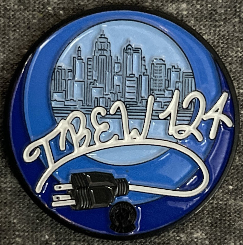 IBEW Local 124 Challenge Coin Kansas City Missouri Reddy Kilowatt RENEW ...