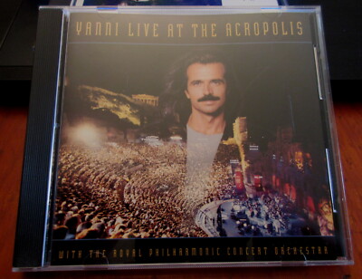 YANNI "Live at the Acropolis" CD, 01095-82116-2, NEAR MINT 10058211624 ...