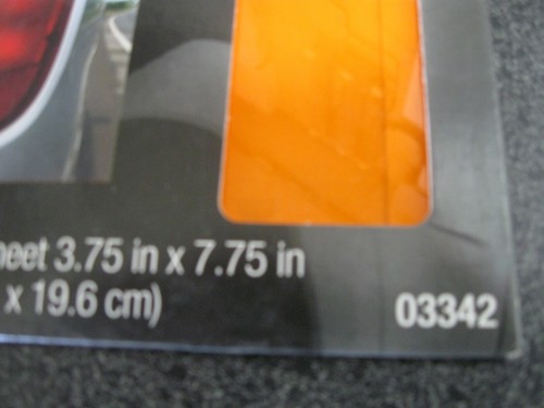 NEW 3M HIGH STRENGTH AMBER LENS REPAIR FILM 03342 | eBay