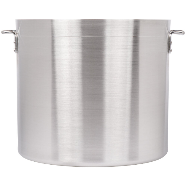 100 Qt Heavy Duty 4mm Aluminum Stock Pot Without Lid Commercial NSF ...