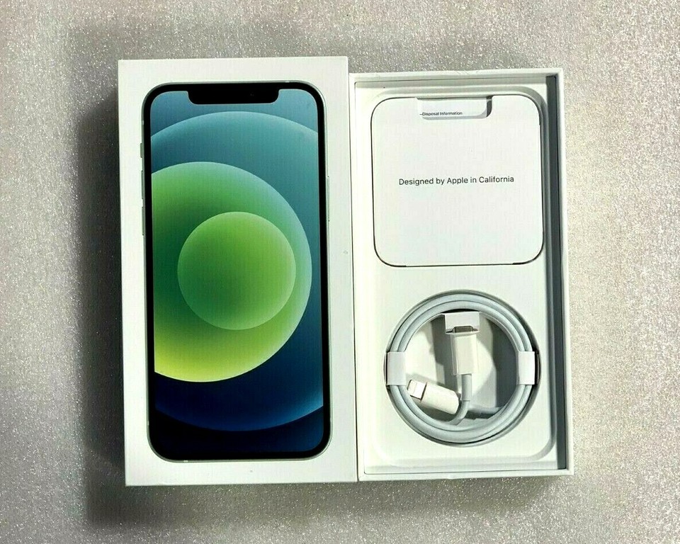 Apple iPhone 12 Box with Original Lightning to USB-C Cable (Phone NOT ...
