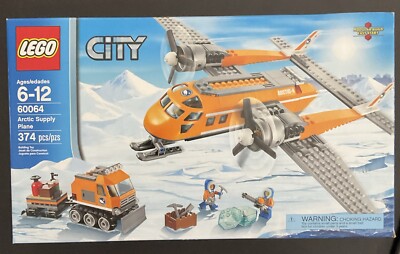 LEGO CITY 60064 Arctic Supply Plane NEW SEALED BAGS - MISSING Bag 1 ...