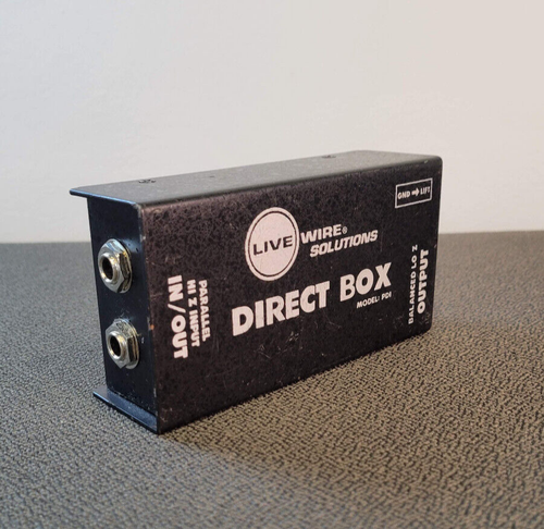 Livewire PDI Double-Shielded Heavy-Duty Passive Direct Box - Black | eBay