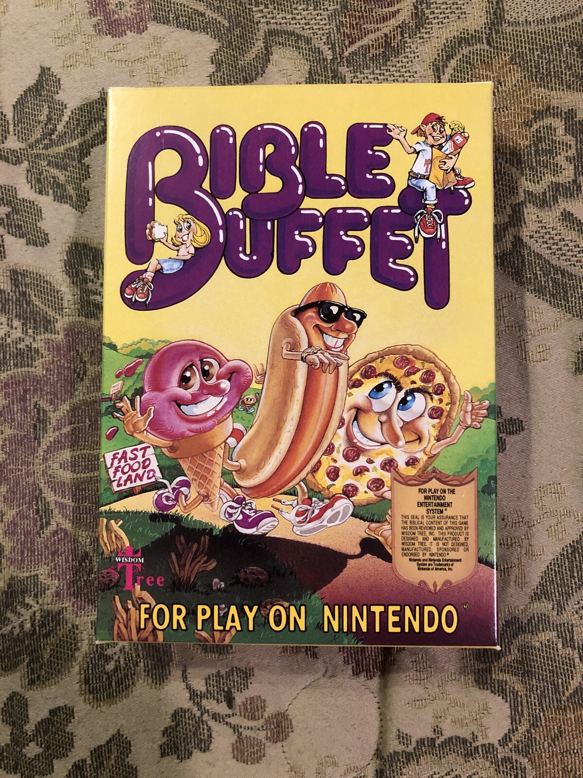 Bible Buffet (Nintendo Entertainment System NES) Authentic Box & Manual ...