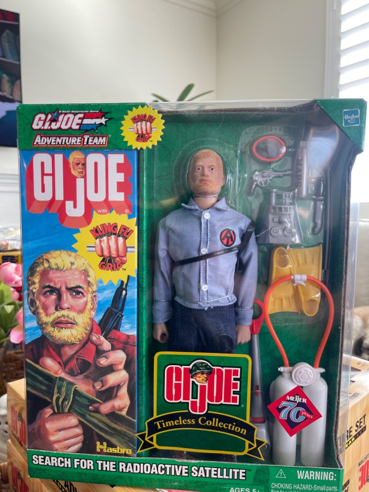 GI JOE ADVENTURE TEAM SEARCH FOR RADIOACTIVE SATELLITE TIMELESS COLL ...