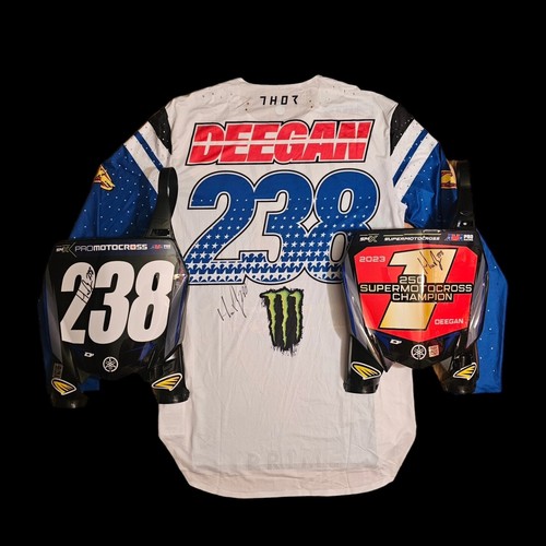 Haiden Deegan Signed Replica Jersey and Number Plates | eBay