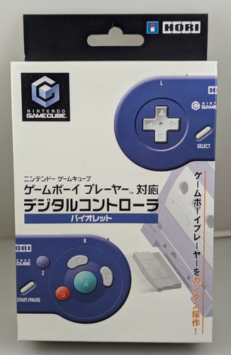 Nintendo Gamecube - Hori Gameboy Player Indigo Digital Controller - NEW ...