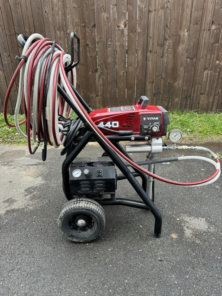 Titan MultiFinish 440 Electric Air Assisted Airless Paint Sprayer W ...