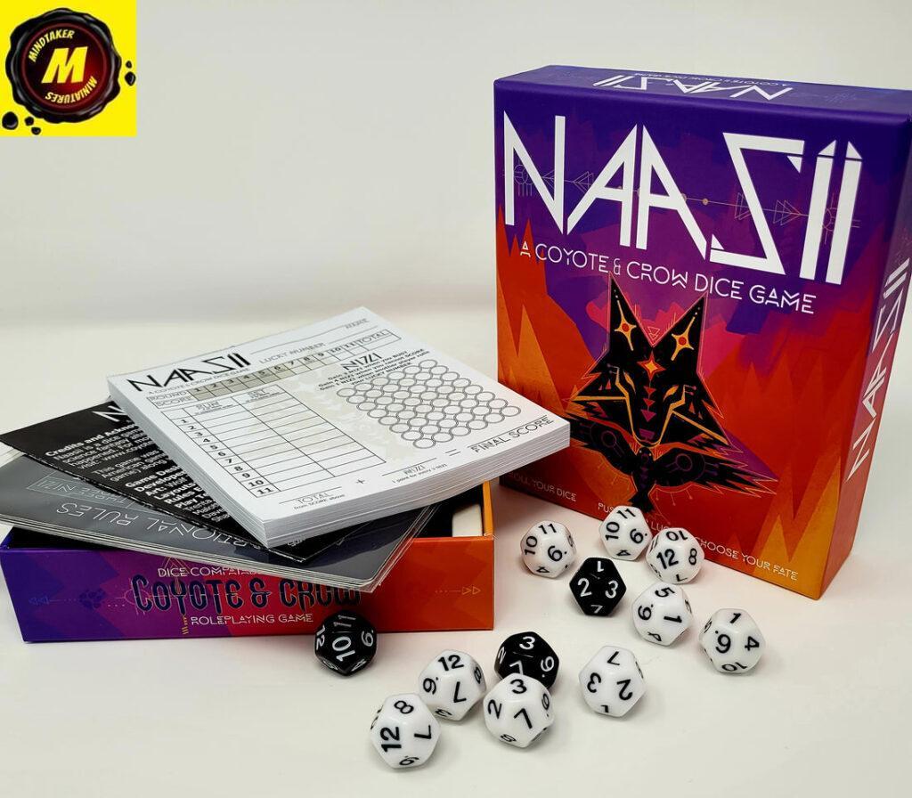 Naasii: A Coyote & Crow Dice Game - CAC 3002 - Board Games | eBay