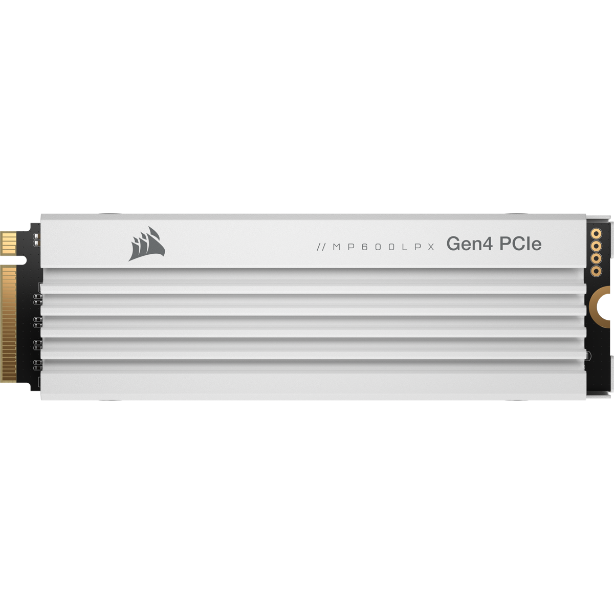 CORSAIR MP600 PRO LPX 2TB M.2 NVMe Internal SSD - White (CSSD ...