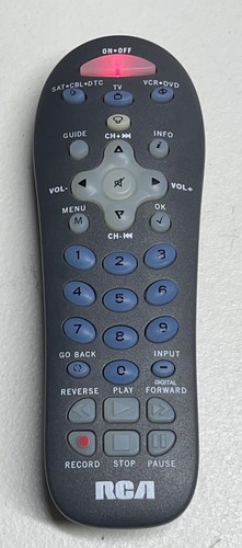 RCA RCR312W 3 Device Universal Lighted Remote Control, For SAT/CBL, TV ...